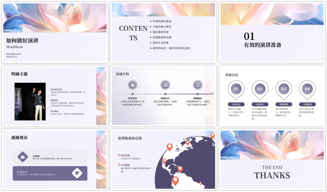 MindShow官网 | 明秀MindShow | AI生成PPT，快速演示你的想法